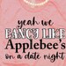 Applebee’s on a Date Night Funny SVG Fancy Like Date Night Applebee’s ...