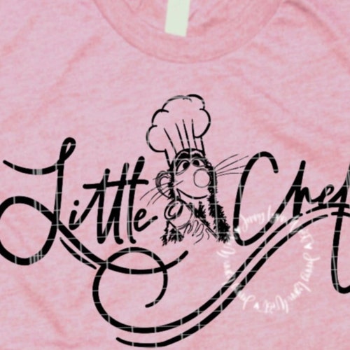 Ratatouille SVG Remy Little Chef Design Cut File Iron on Shirt - Etsy ...