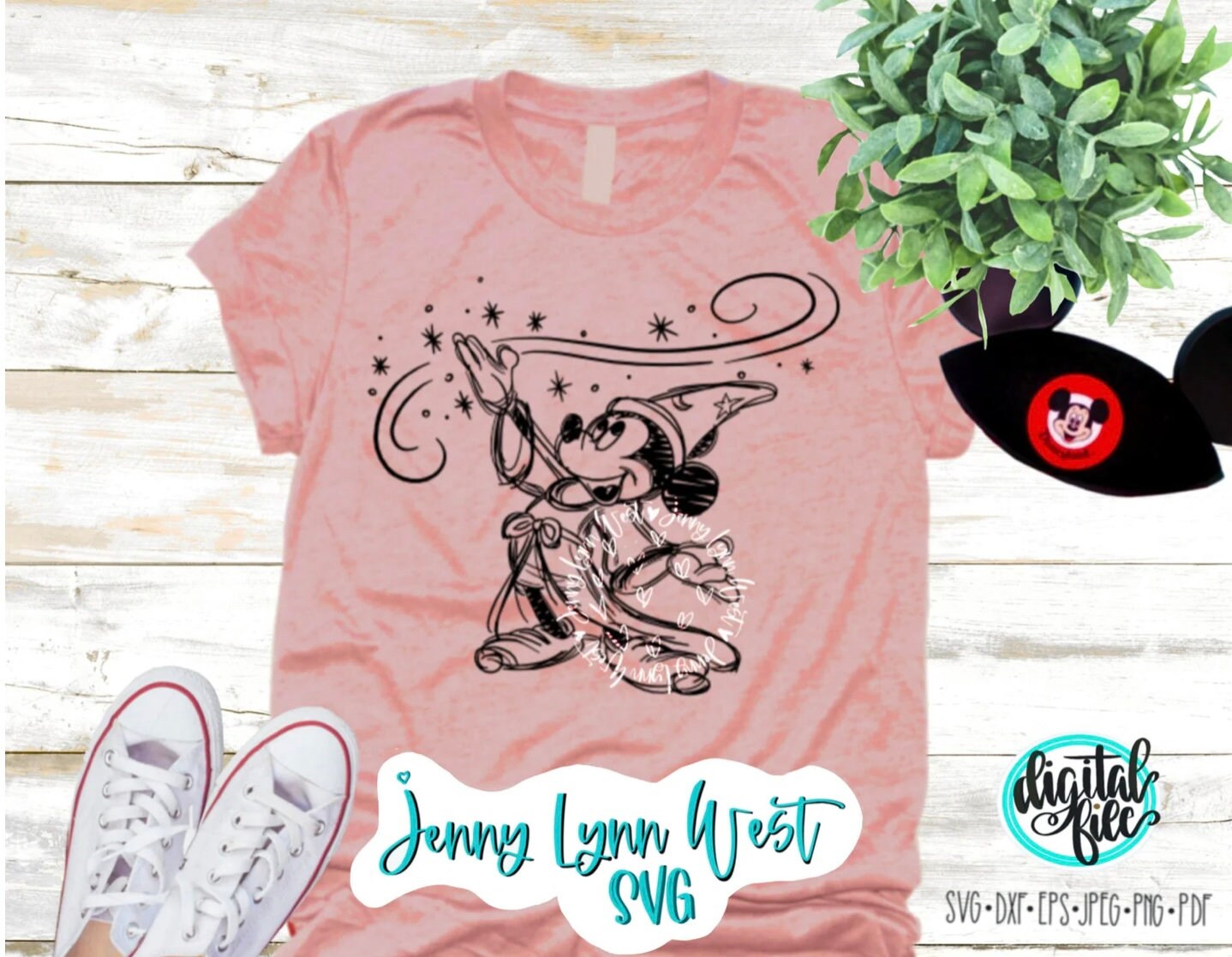 Mickey Sorcerer SVG Fantasia Mickey SVG Png Dxf Cut File - Etsy Canada