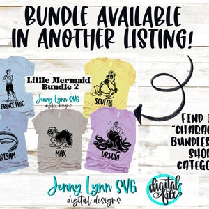 Little Mermaid SVG Prince Eric SVG Disneysvg Cut Disneyland Svg Cricut ...