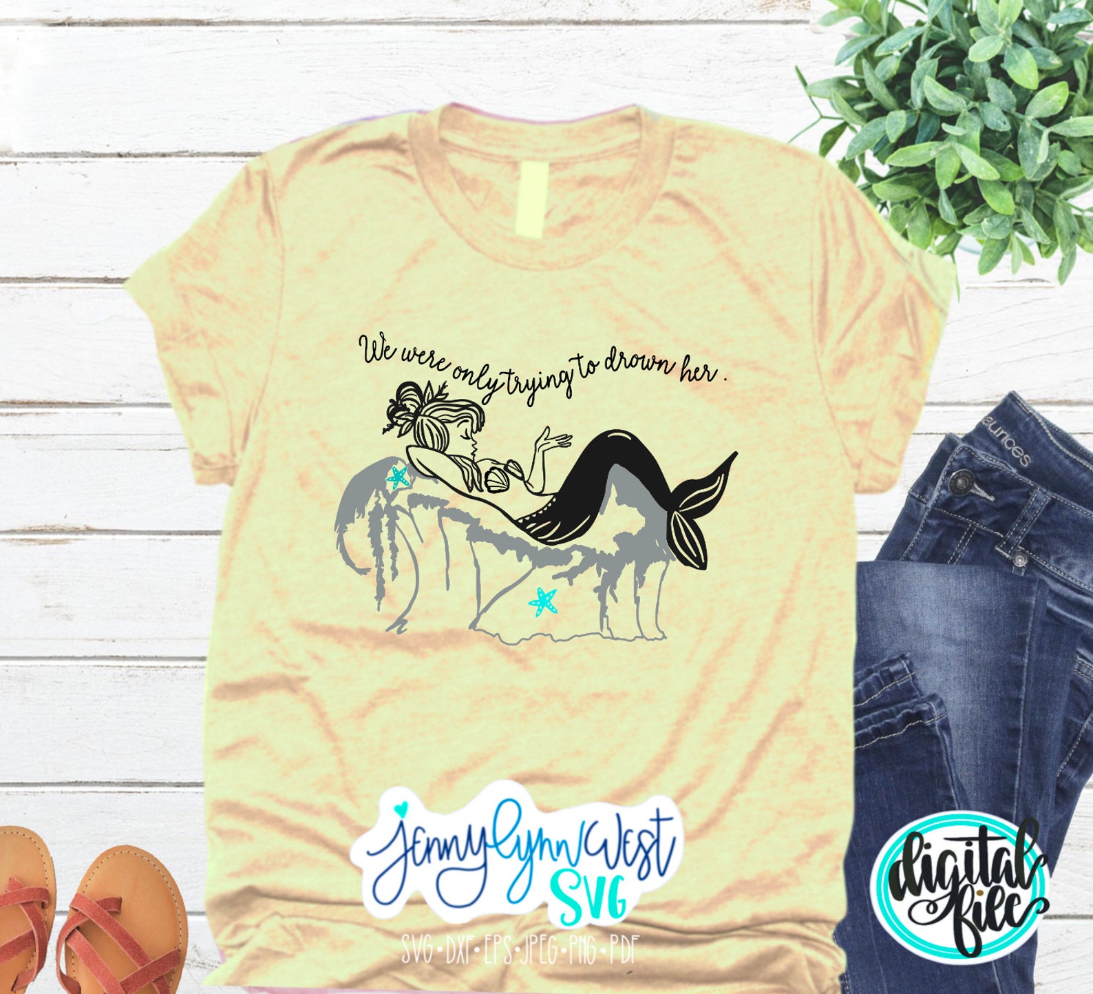 Peter Pan Neverland Mermaids Iron on Digital Disneyland Disneyworld ...