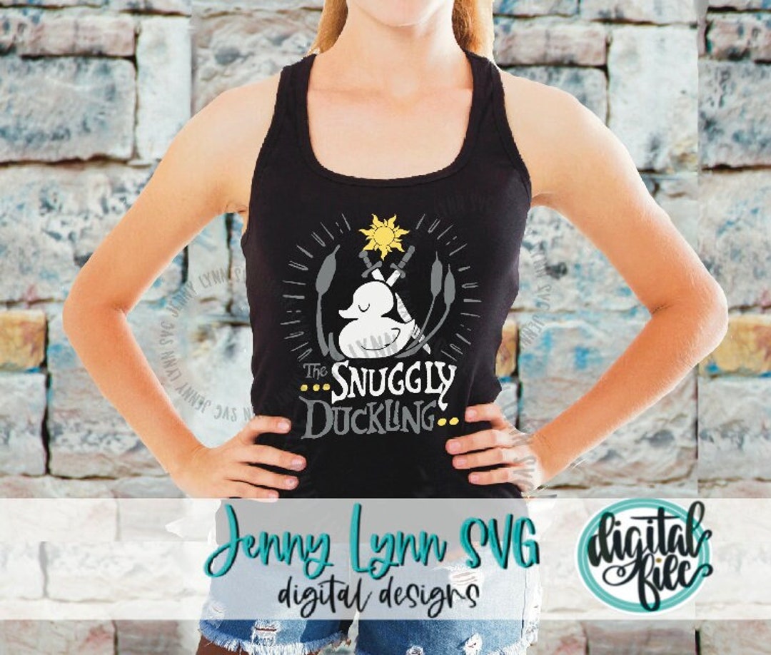 Snuggly Duckling Shirt Rapunzel SVG TANGLED Rapunzel Digital File ...