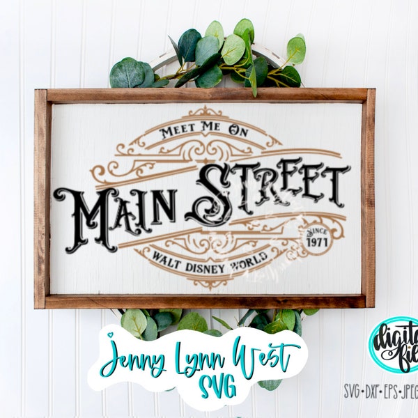 Main Street Sign - Etsy