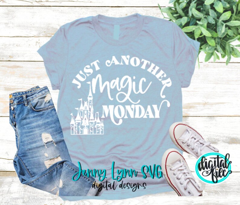 Just Another Magic Monday SVG Castle Svg PNG Dxf Vacation - Etsy