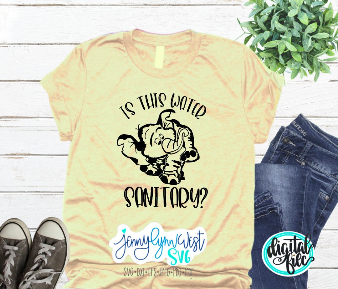 Tarzan SVG Disneysvg is This Water Sanitary? Cricut Silhouette ...