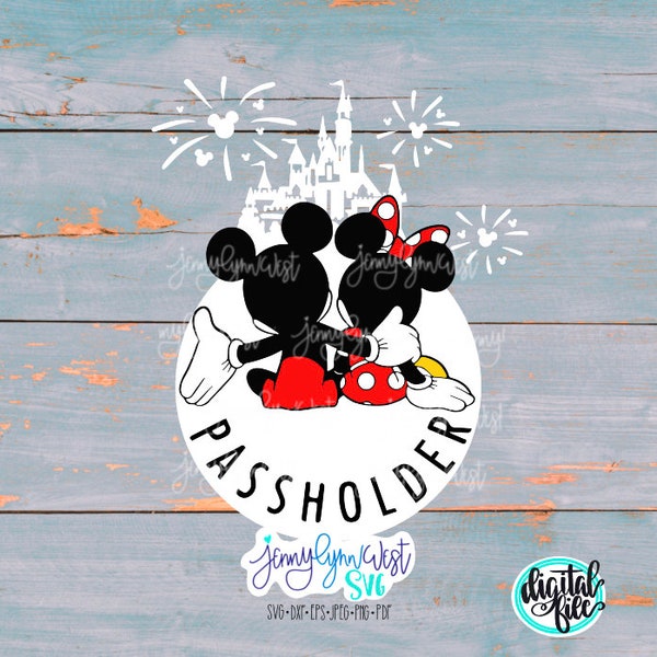 Passholder Svg - Etsy