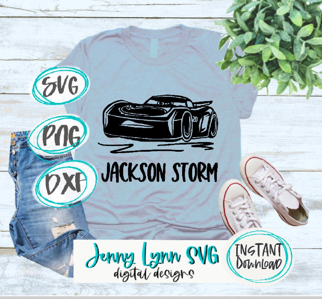 Cars SVG Jackson Storm Disneyworld Circut Png Cars Dxf Sublimation Png ...