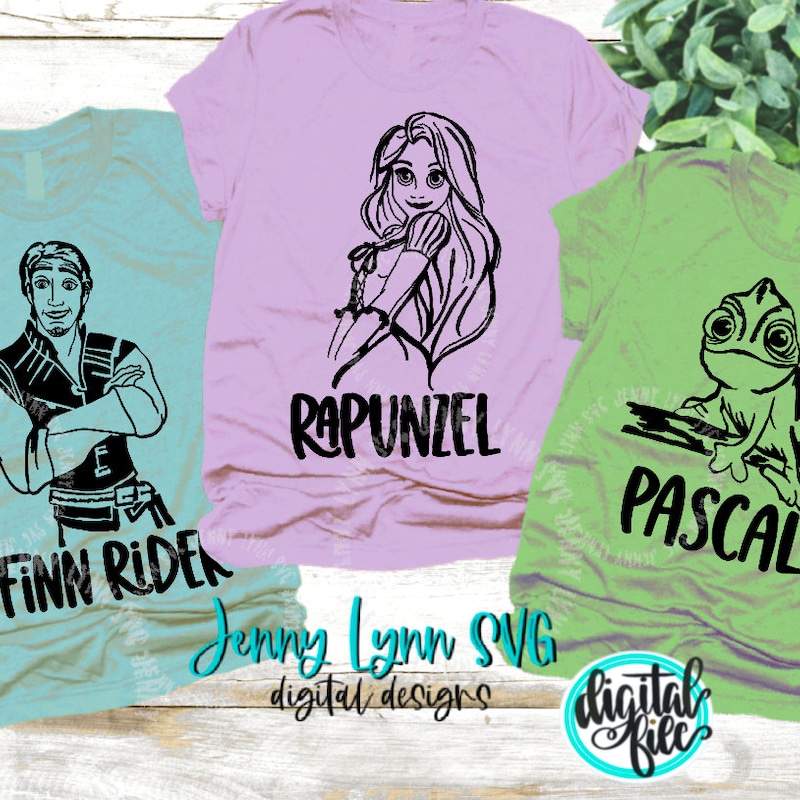 Rapunzel Svg - Etsy