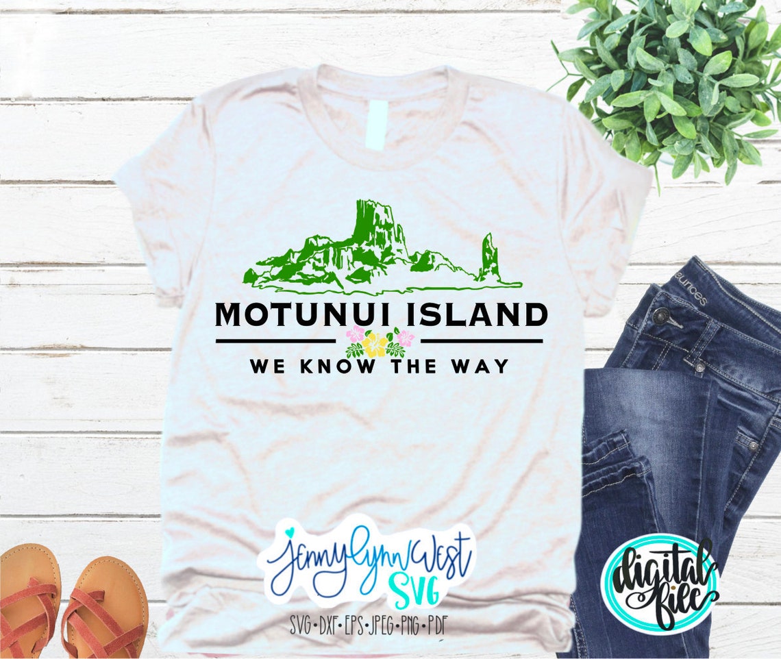 Moana SVG Motunui Island Digital File Download Aulani SVG Cricut Cut ...