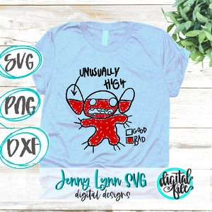 Stitch Good or Bad SVG Disneysvg Stitch 626 SVG Download Iron on ...