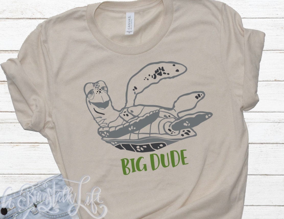 Crush SVG Turtle Crush Nemo Big Dude SVG Cut File Disneyland - Etsy ...