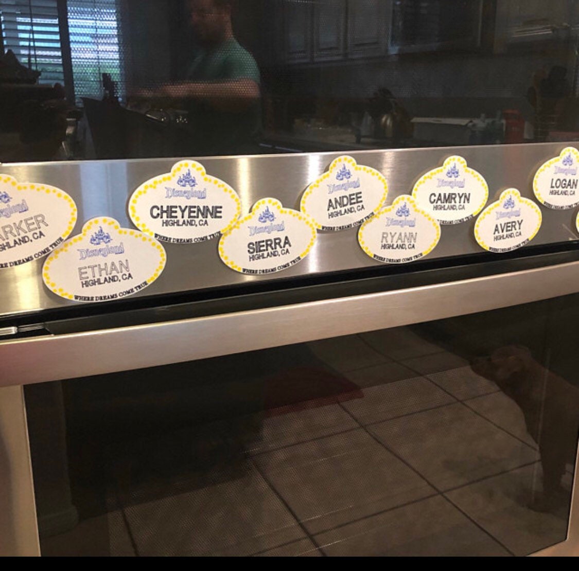 Disneyland Cast Member Name Tag SVG Disneyland Employee Tag Cut File ...