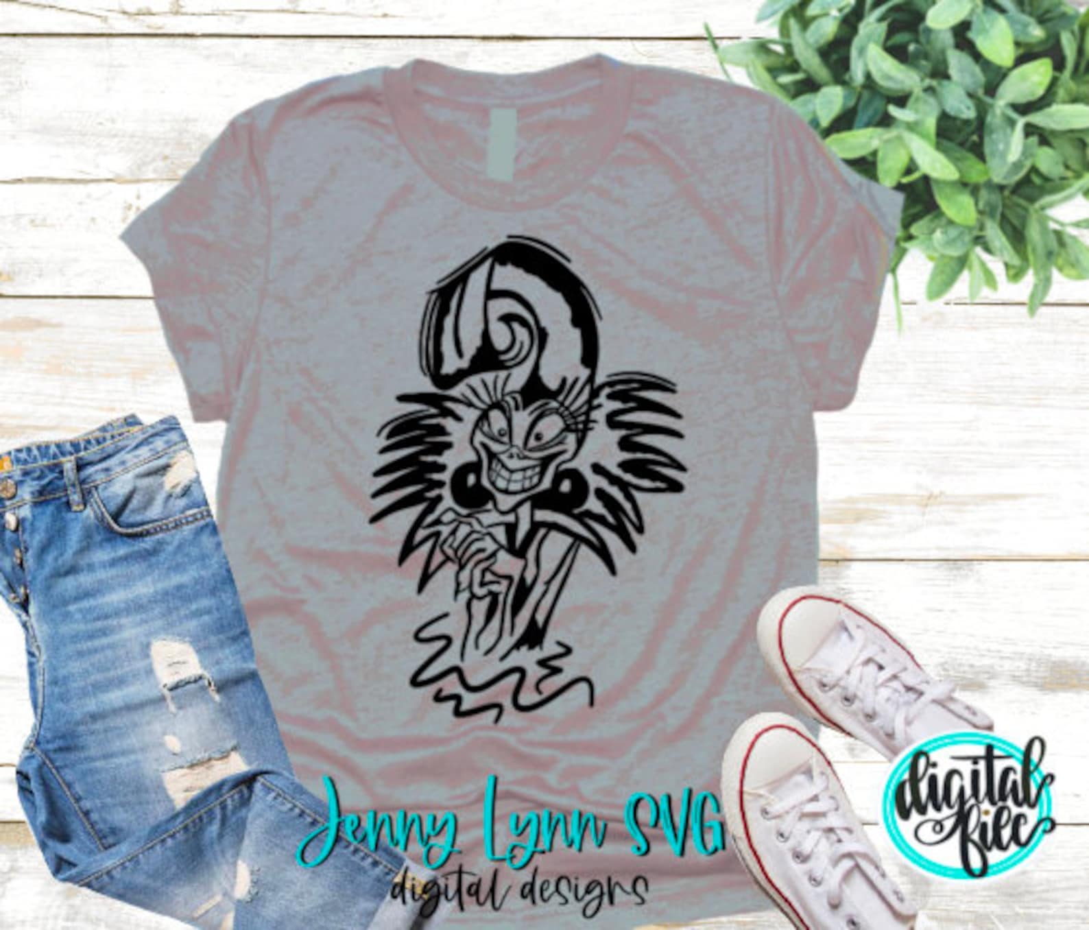 Yzma’s Sketch SVG Disneysvg the Emperor's New Groove SVG Llama Iron on ...