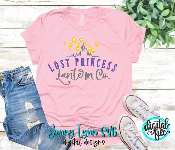 The Lost Princess Lantern Co. SVG Tangled Digital File Cut | Etsy