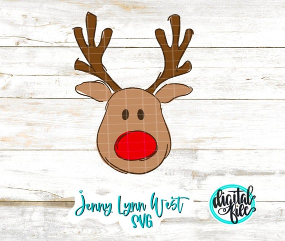 Rudolph SVG Rudolph Christmas SVG Sublimation PNG Cricut | Etsy