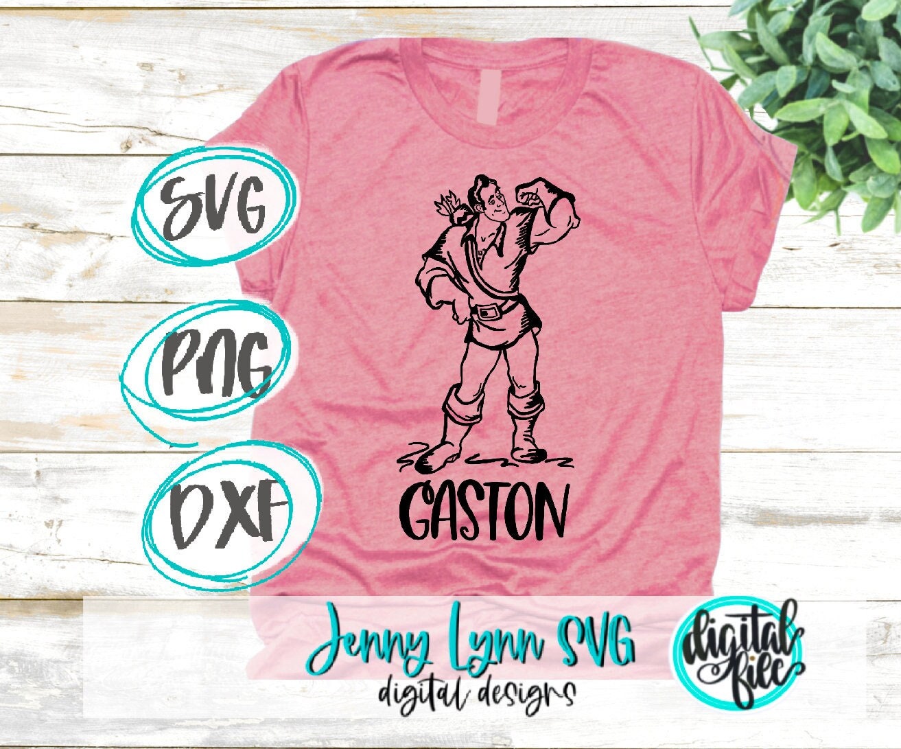 Beauty and the Beast SVG Gaston SVG Beauty and Beast Gaston - Etsy Hong ...