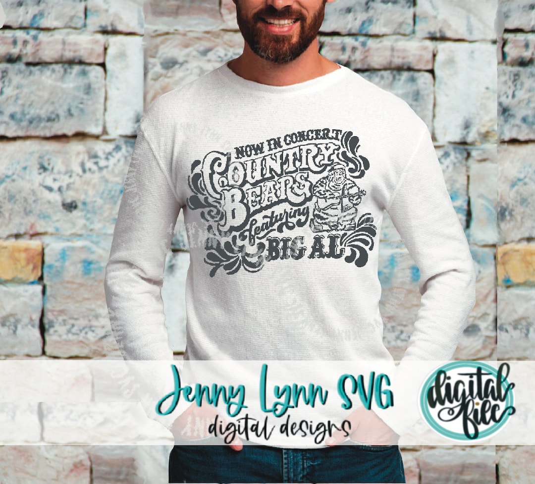 Country Bears SVG Big Al SVG Concert Disneyworld Country Bears ...