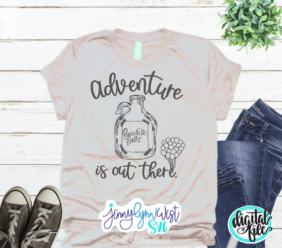 UP SVG Adventure is Out There up House Paradise Falls Cut File - Etsy