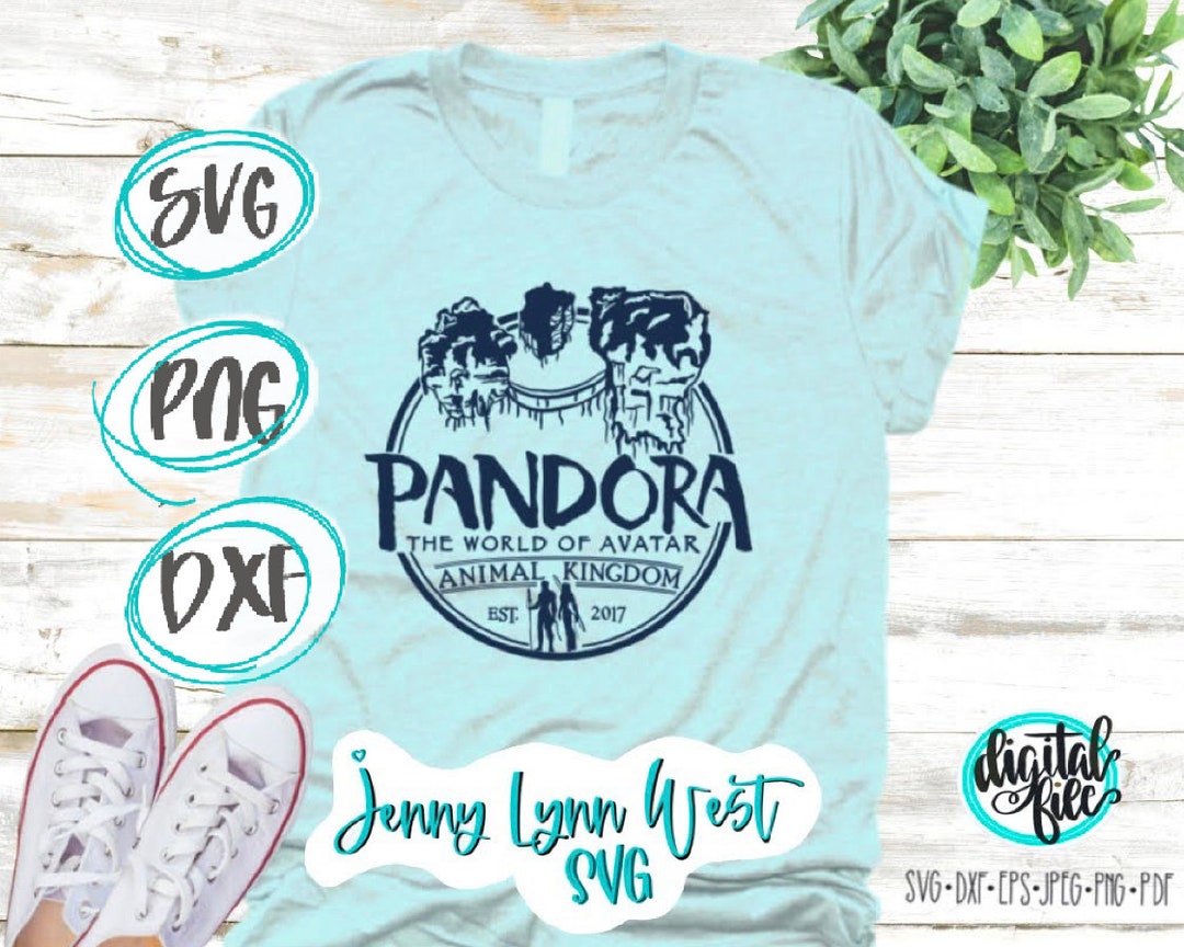 Pandora Shirt Pandora SVG World of Avatar Animal Kingdom SVG DXF Screen ...