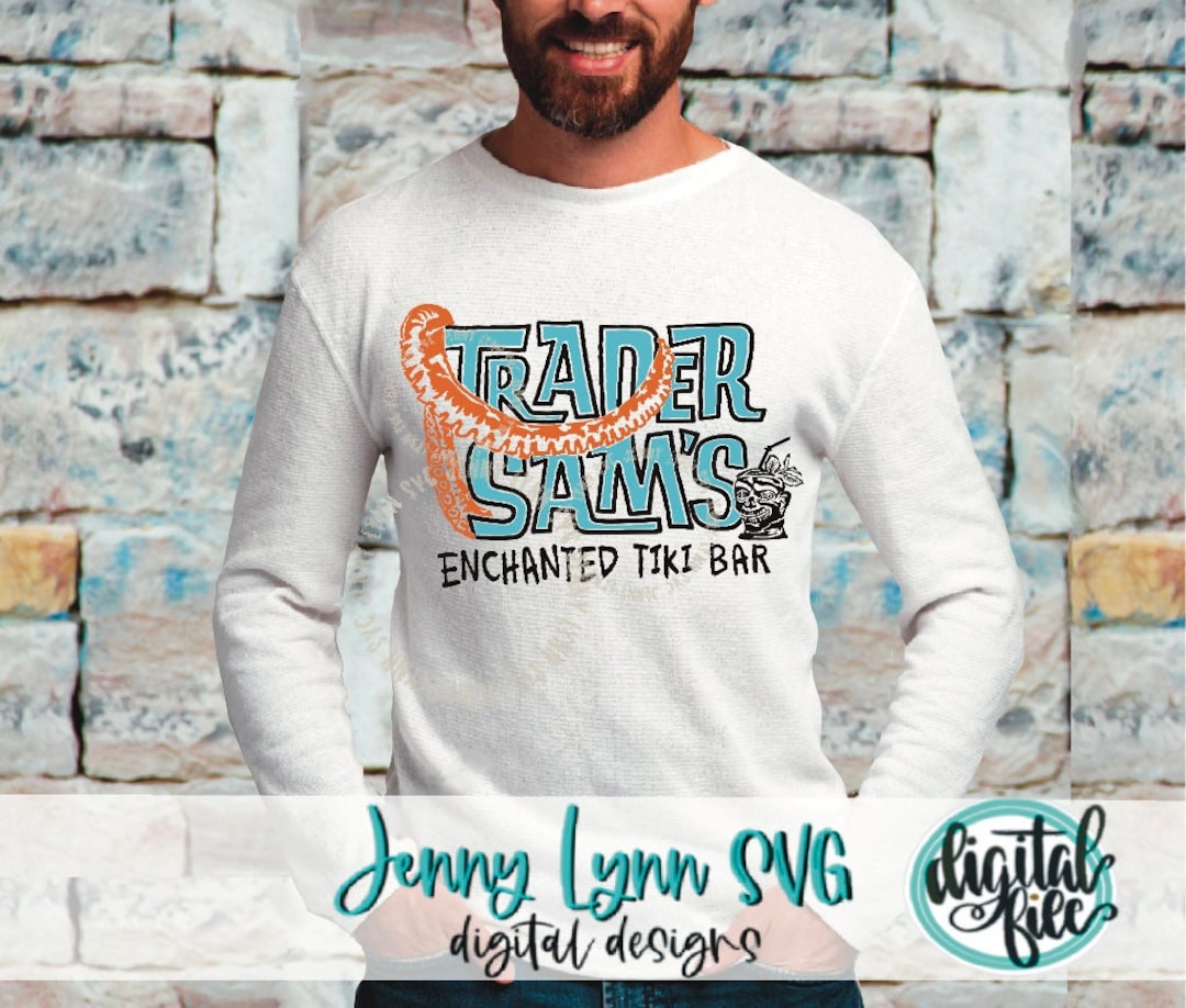 Trader Sam's Enchanted Tiki Bar SVG Trader Sam Bar Sublimation PNG ...