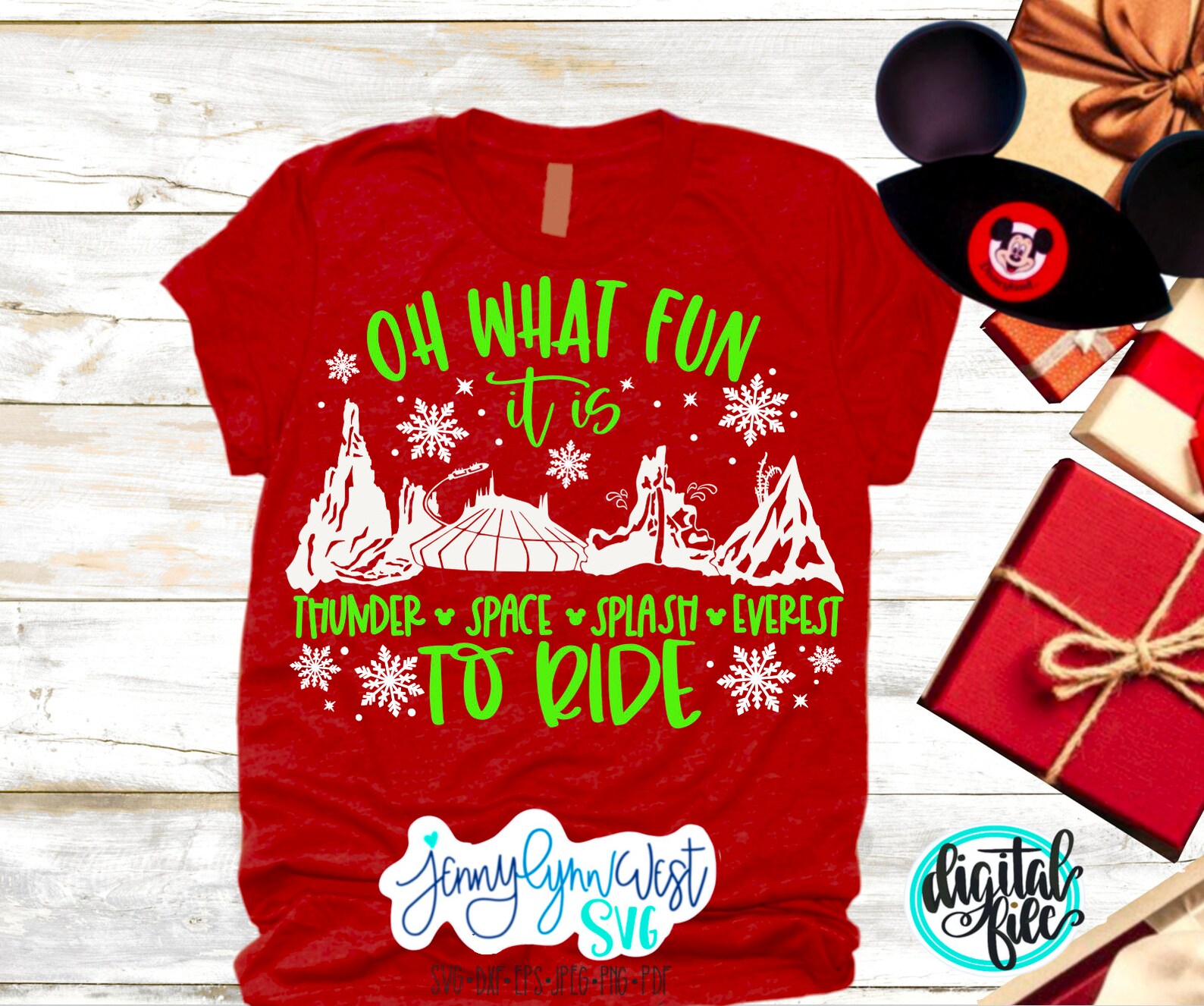 Christmas SVG Oh What Fun It is to Ride Christmas Family - Etsy