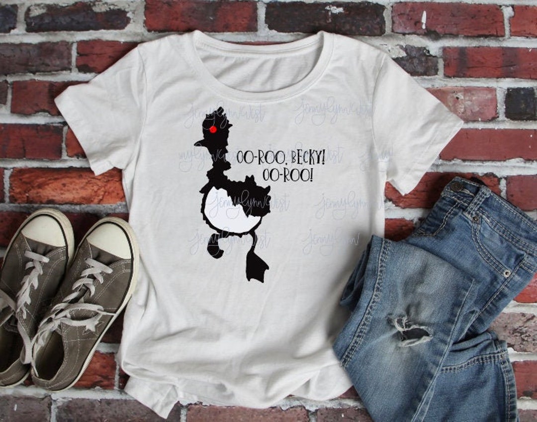 Finding Nemo Becky Oo-roo SVG: Hand Lettered Cricut Silhouette PNG ...