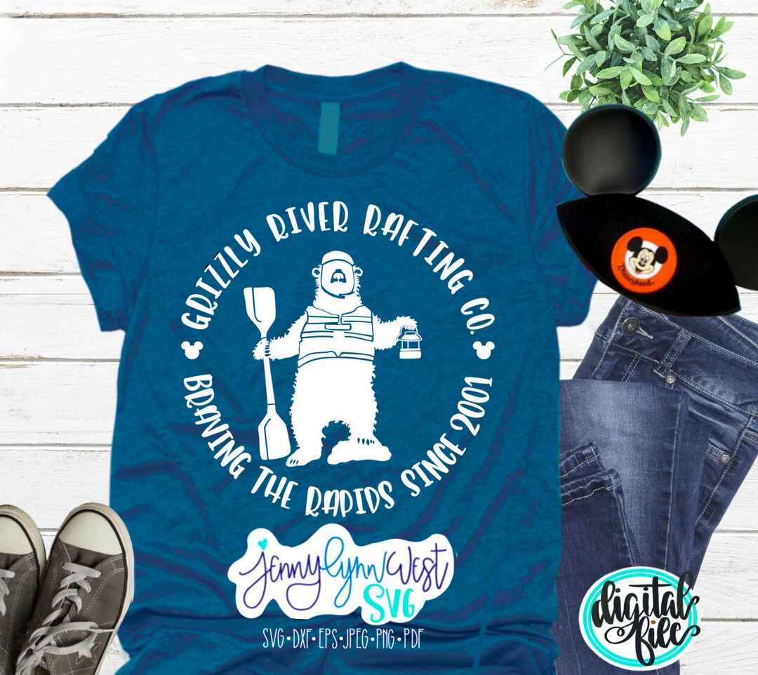 Grizzly River Run California Adventure SVG Disneyland Grizzly River ...