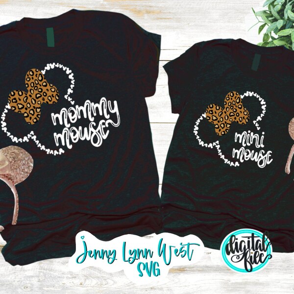 Leopard Minnie Mouse - Etsy