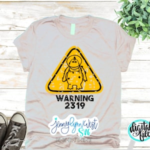 Monsters Inc Monsters Warning 2319 SVG Silhouette World Disneyland ...