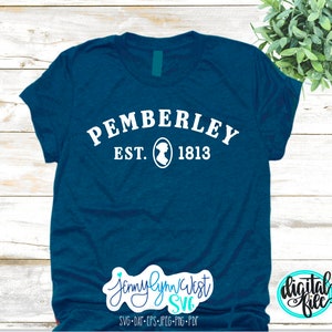 Pemberley SVG Pride and Prejudice Jane Austen SVG Pemberley College ...