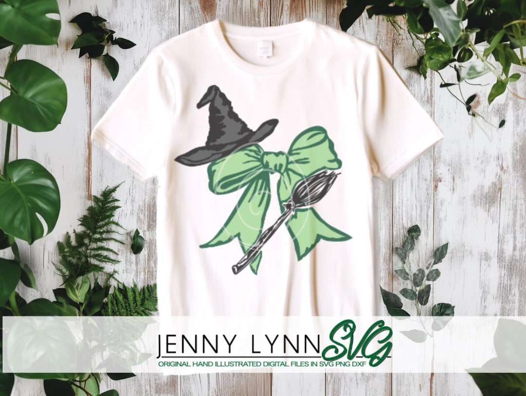Wicked Bow Elphaba SVG Witch Bow Birthday Clipart | Elephaba Bow PNG ...