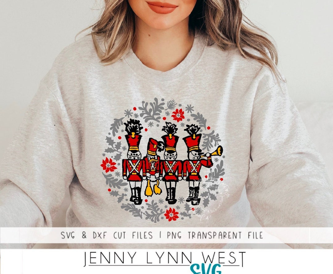 Donald Duck Nutcrackers SVG Christmas Sublimation Disneysvg Donald ...