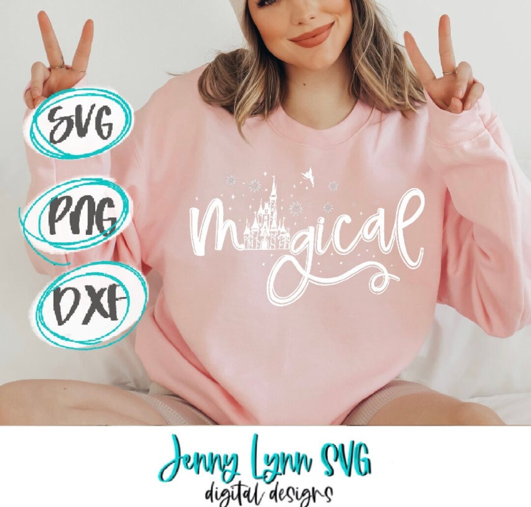 Magic Castle SVG Anniversary Disneyland Disneyworld Digital File Cricut ...