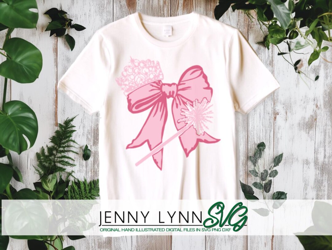 Wicked Birthday Bow SVG: Pink & Green Witch Clipart (digital Download ...