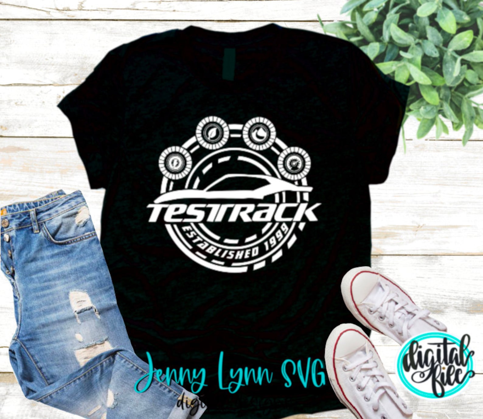 Test Track Ride Epcot Ride SVG Silhouette Cricut Cut File DXF Png ...