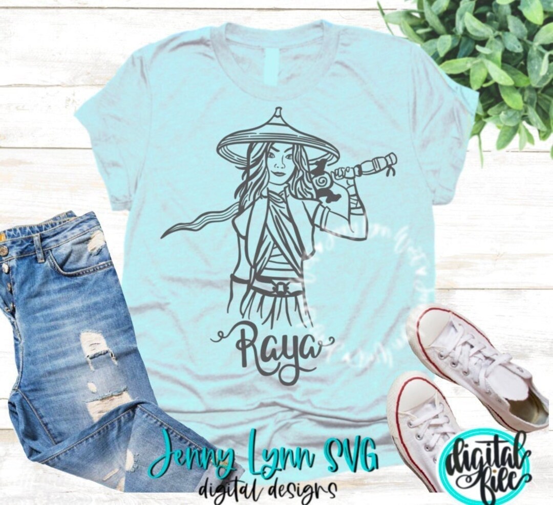 Princess Rays SVG Raya and the Last Dragon Shirt Digital Iron on ...