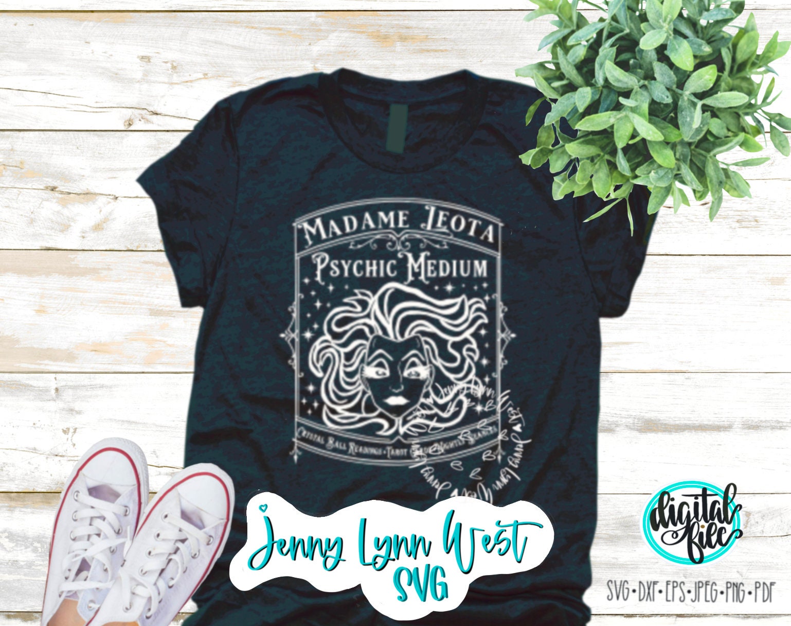 Madame Leota SVG Psychic Medium Haunted Mansion Ride SVG | Etsy