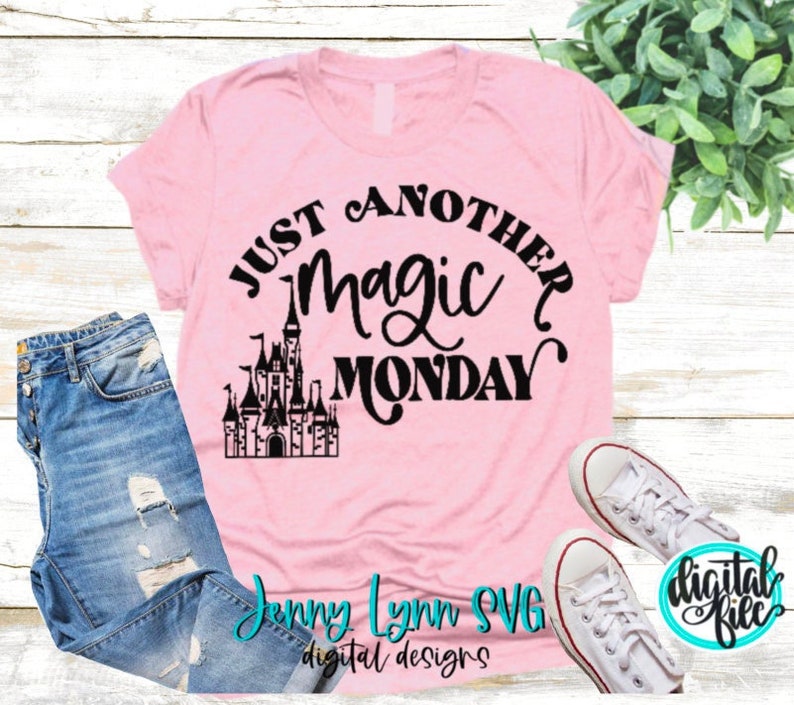Just Another Magic Monday SVG Castle Svg PNG Dxf Vacation - Etsy