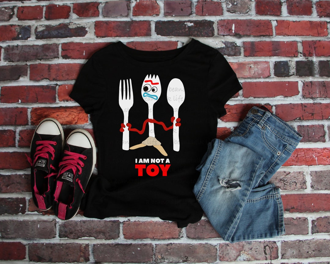 Toy Story 4 Forky SVG I Am Not a Toy Svg Digital Download Forkie PNG ...