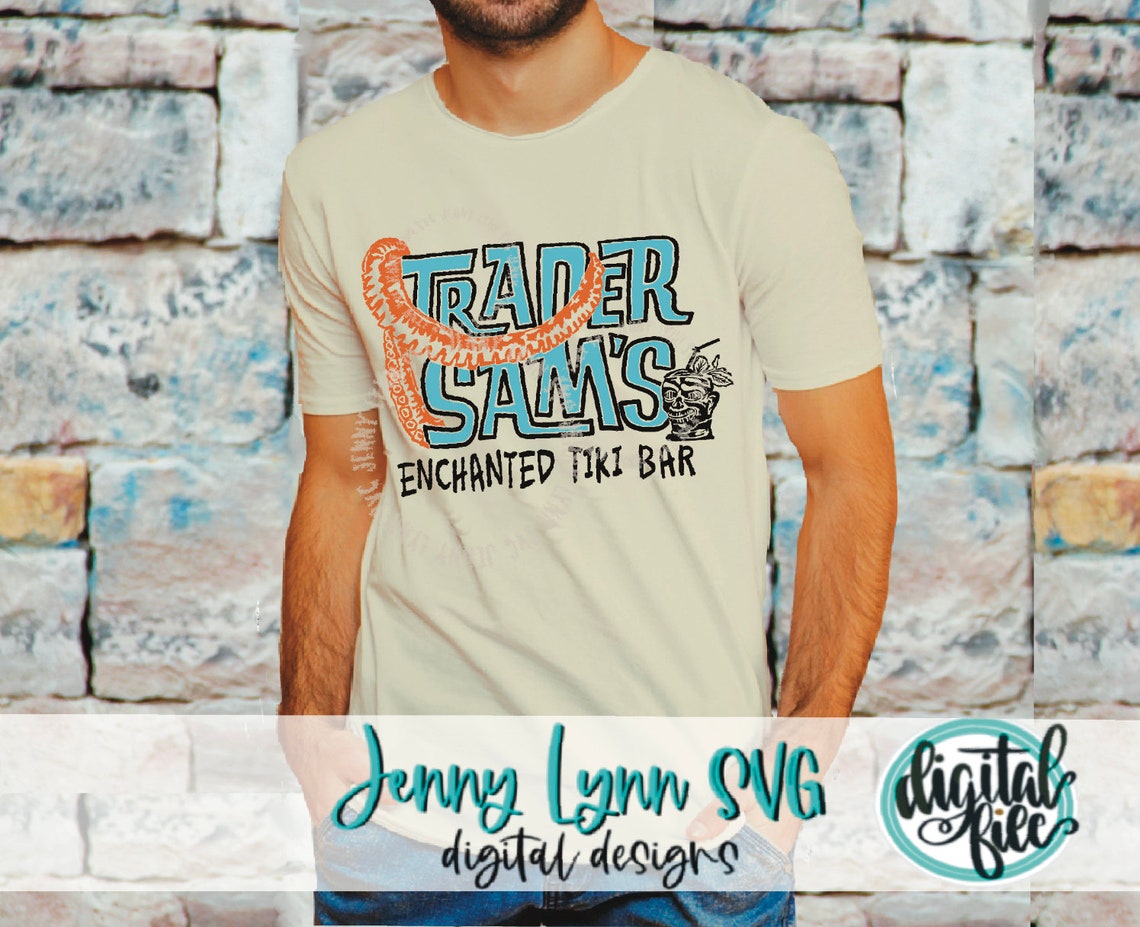 Trader Sam's Enchanted Tiki Bar SVG Trader Sam Bar - Etsy