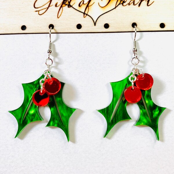 Holly Earrings - Etsy