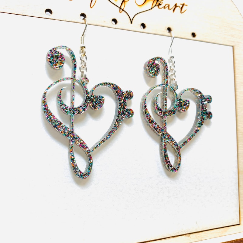 Treble Clef Heart - Etsy