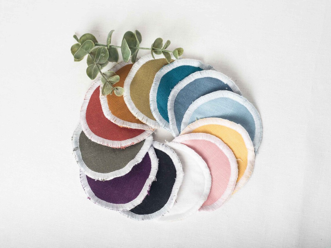 Facial Rounds | Set of 12 (12pcs) | 2ply | Make-up Rounds | Cotton ...