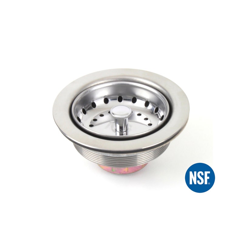 Commercial Faucet Drain, Kitchen Sink Stopper, Basket Drain With ...