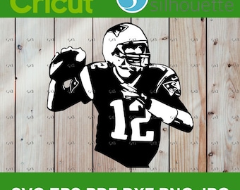 Tom brady svg | Etsy