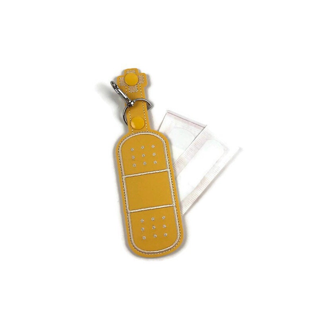 Bandage Case Key Fob, Bandage Holder Keychain. Great for Outdoor ...