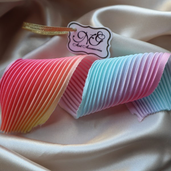 Shibori Silk Ribbon - Etsy