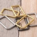 Rectangular Rings 23mm Metal/zinc Alloy Rectangle Rings for Webbing ...