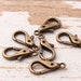 Large End Caps Barrier Rope Hook Fittings Gold Tassel Ends Rope End ...