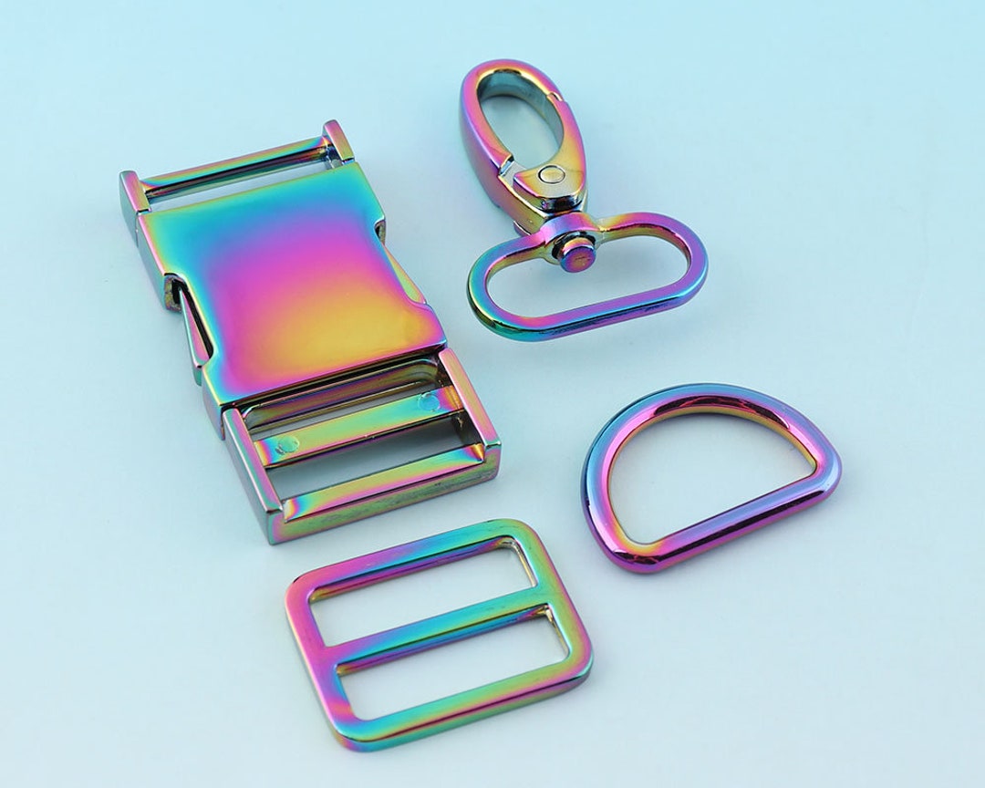Swivel Clasp Rainbow Release Buckle 25mm ZINC ALLOY Adjuster Buckle ...